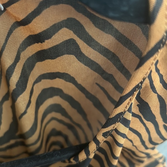 Tops | Tiger Print Sheer Tank Size Xl | Poshmark